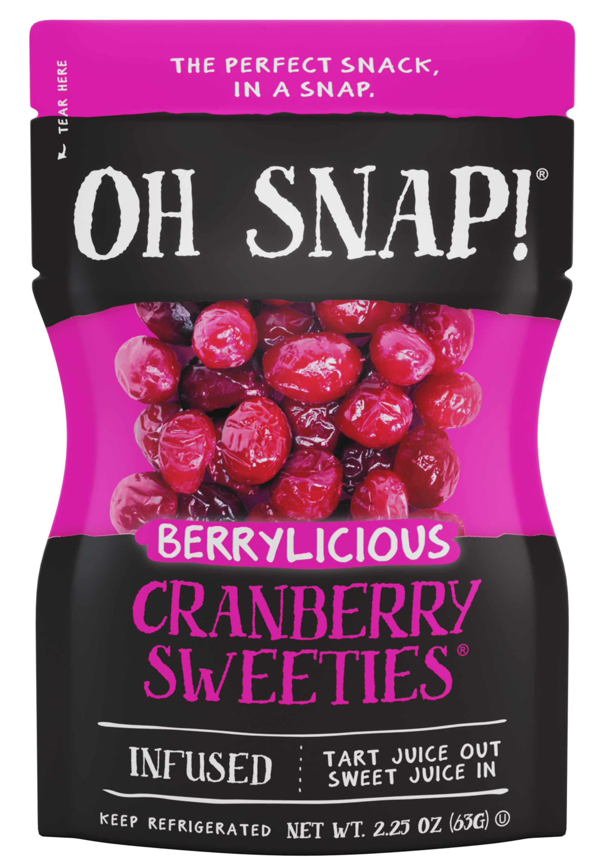 OH SNAP! Infused Cranberry Sweeties – Dilly Goods, LLC
